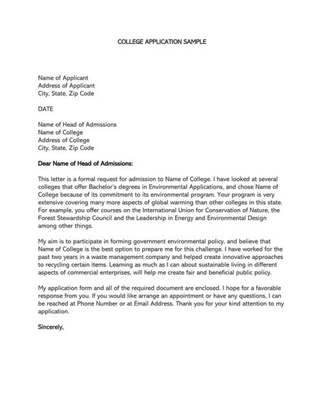 How To Write A Letter To College At Viishaneblog Blog