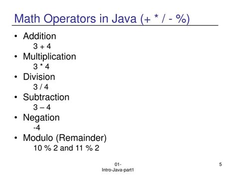 ppt introduction to java and drjava powerpoint presentation free