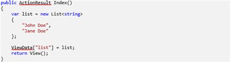 Pass Data From Controller To Your View In Aspnet Mvc Dignitas Digital