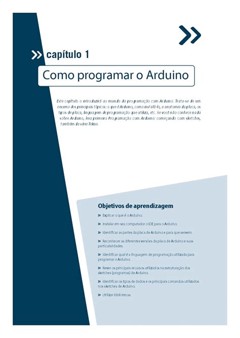 Programação Com Arduino Ii
