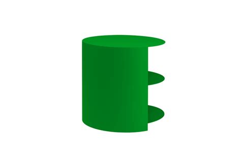 Hide Side Table Pure Green — Hem