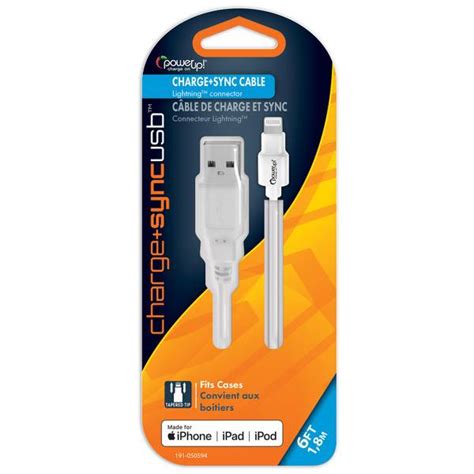 Power Up 6 Mfi Apple 8 Pin Cable 191 050594 Blains Farm And Fleet
