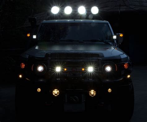 Ijdmtoy Toyota Fj Cruiser Led Cowl Lights Install 7 Steps Instructables