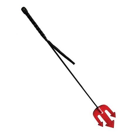 Rouge Devil Riding Crop Red Sex Toys At Adult Empire