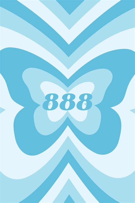 Butterfly Heart Latte Angel Number 888 Poster For Sale By Mooneko