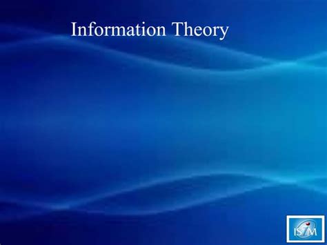 Lecture Info Theory Pdf Computer Networking Computing