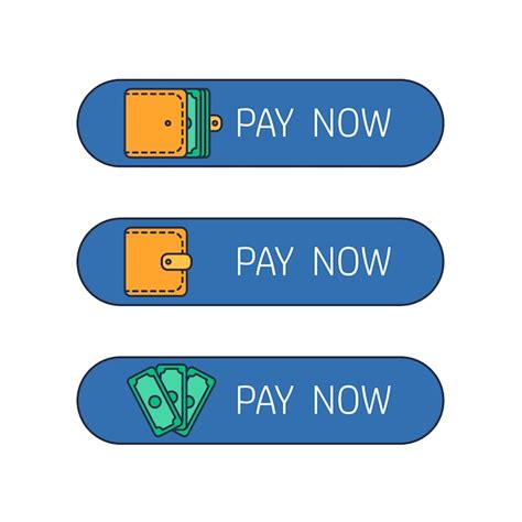 Premium Vector Web Payment Button