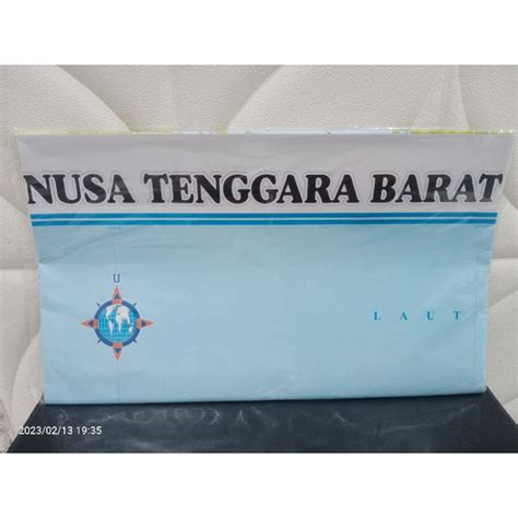Jual Peta Lipat Provinsi Nusa Tenggara Barat NTB Shopee Indonesia