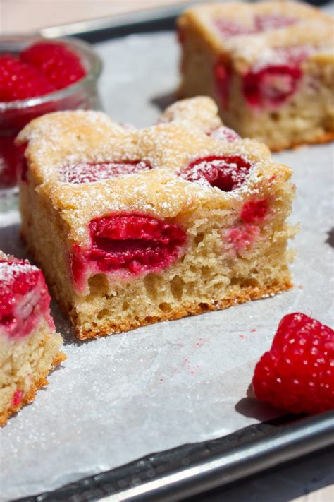 Easy Raspberry Cake Taffey Bakery