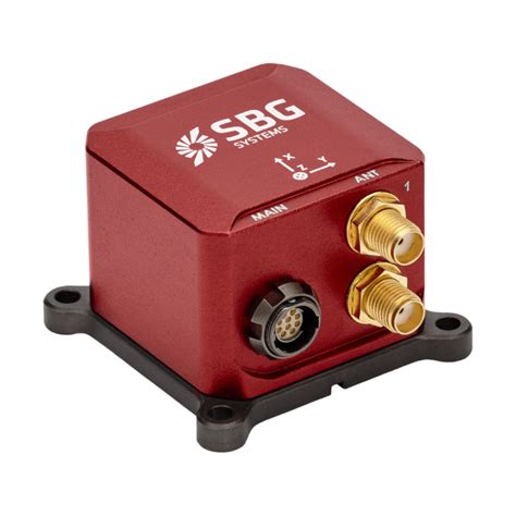 Ellipse D Smallest RTK INS With Dual Antenna GNSS SBG Systems