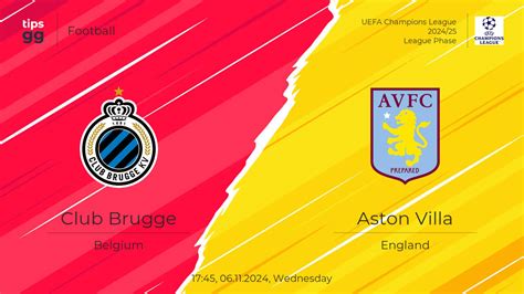 Watch Club Brugge Vs Aston Villa 06112024 Live Stream Football