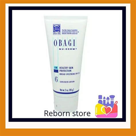Jual OBAGI NUDERM 6 HEALTHY SKIN PROTECTION SPF 35 SUNSCREEN 85GR