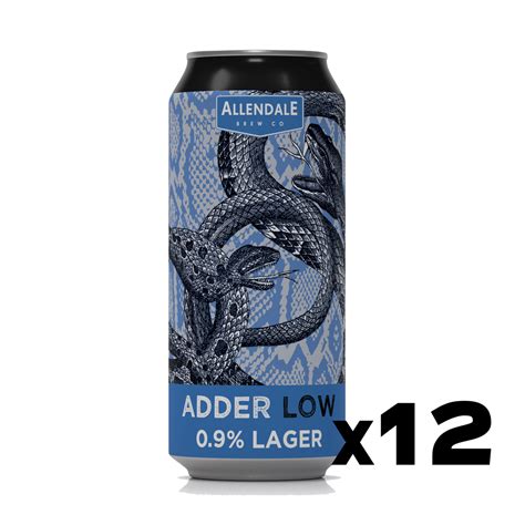 Adder Low 09 Case Of 12 X 440ml Allendale Brewery