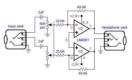 TPA6111A2 With Split Supply 150 MW STEREO AUDIO POWER AMPLIFIER Audio Forum Audio TI