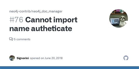 Cannot Import Name Autheticate · Issue 76 · Neo4j Contribneo4jdoc