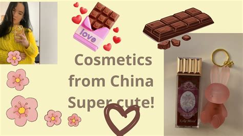 Cute Cosmetics From China Youtube