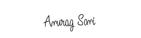 86 Anurag Soni Name Signature Style Ideas Free Esign