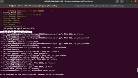 Traceback Most Recent Call Last · Issue 16 · La Deep Web