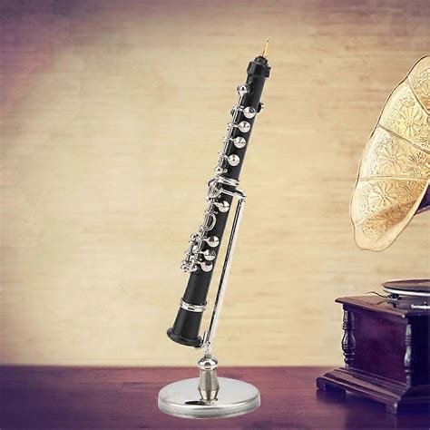 Mini Oboe Model Musical Instrument Ornaments Decoration Display Ts