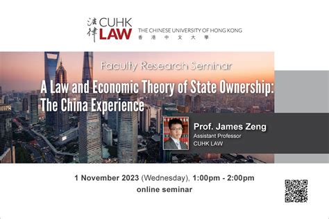 Faculty Research Seminar ‘a Law And Economic Theory Of State