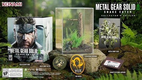 Metal Gear Solid Delta Snake Eater Collectors Edition Collector S