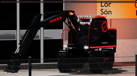Rösab Volvo ew Bagger LS KingMods