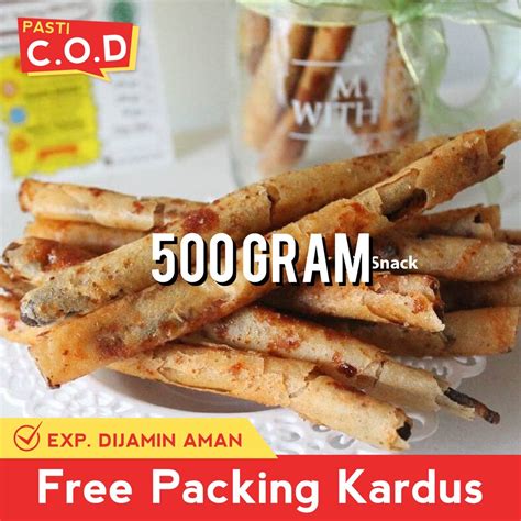 Jual MAKANAN RINGAN SALE PISANG SALE AROMA JARI LIDAH GULUNG 500 GRAM