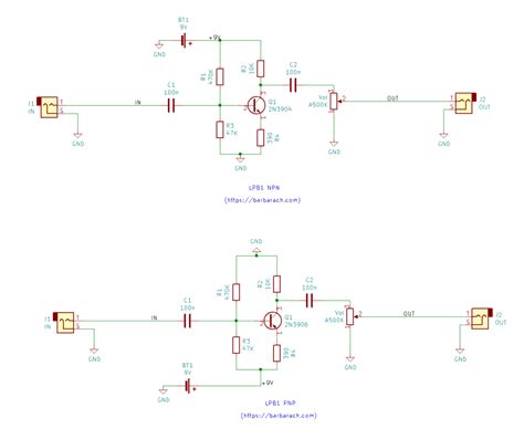 Pnp Transistor Amplifier Schematic Circuit Diagram