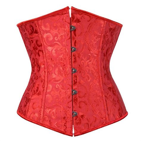 Black Embroidery Body Shaper Corset With Steel Bone Vampal Dresses