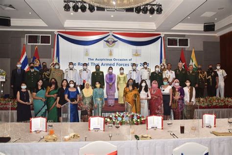 ထိုင်းဘုရင့်တပ်မတော်နေ့ ဧည့်ခံပွဲကျင်းပ Ministry Of Information