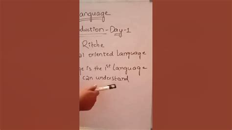 Programming Day1computerscience Intro Youtube