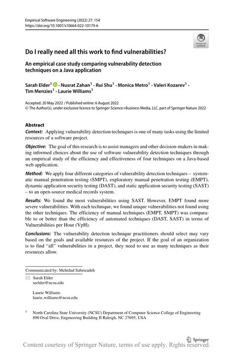 Do I Really Need All This Work To Find Vulnerabilities An Empirical