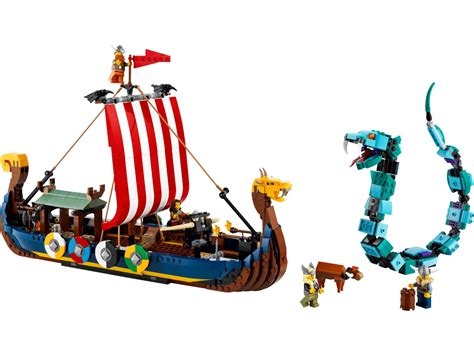 LEGO 31132 Creator 3w1 Statek wikingów i wąż z Midgardu - porównaj ceny ...