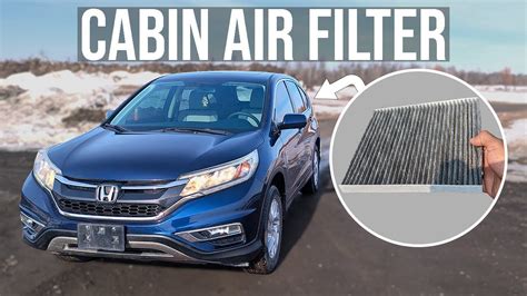How To Change Cabin Air Filter Honda Crv 2016 At Ambrose Toothaker Blog