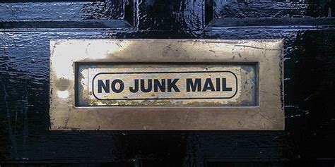 Ways To Stop Junk Mail