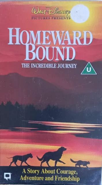 Homeward Bound The Incredible Journey Vhs Video Tape Walt Disney New