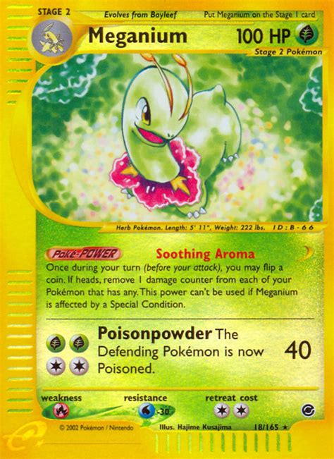 Check The Actual Price Of Your Meganium 18165 Pokemon Card