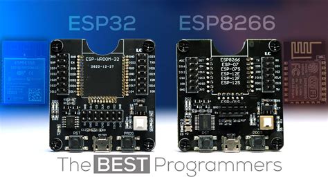 Program Any Esp Modules Easily With This Esp32 And Esp8266 Programming
