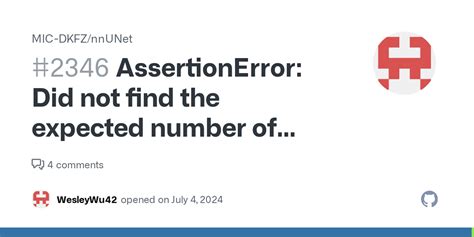 AssertionError Did Not Find The Expected Number Of Training Cases 100