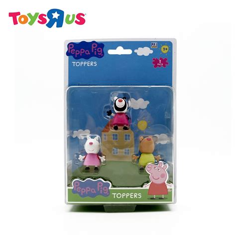 Peppa Pig Toppers Zoe Zebra Suzy Sheep And Pedro Pony Shopee