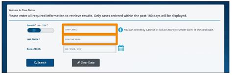 Serviceconnect Case Status Tool For First Advantage Customers