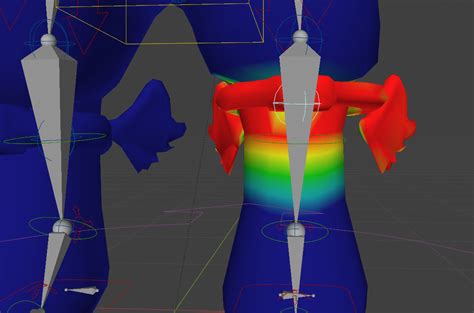 Weight Painted Area Not Affecting Wings On The Boots How Do I Fix This