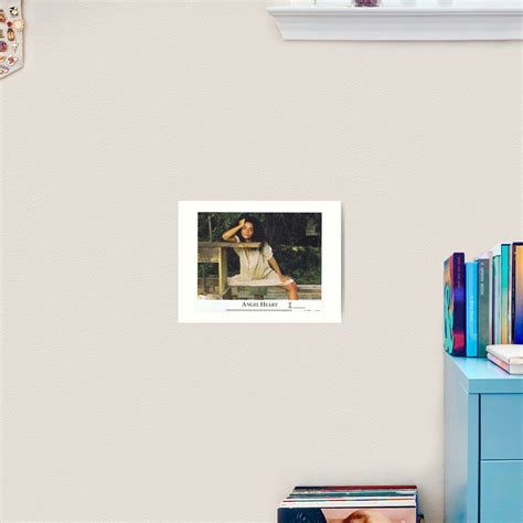 Angel Heart Epiphany Proudfoot Art Print By Burningdrivein Redbubble