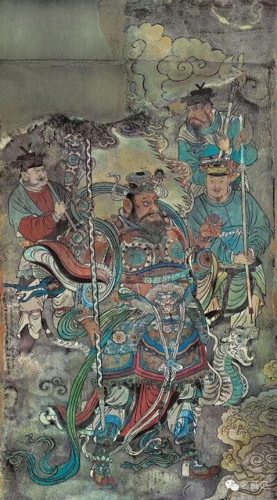 永乐宫壁画 堆糖，美图壁纸兴趣社区