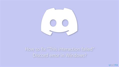 Installation Has Failed Discord