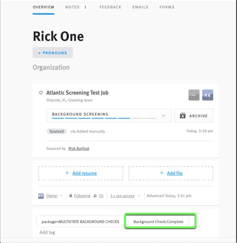 enabling and using the atlantic employee screening by joynd integration