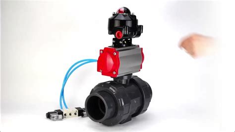 Elephant Bv4242e Fp Grm Iso Ball Valve Upvc Body With Actuator 4v320
