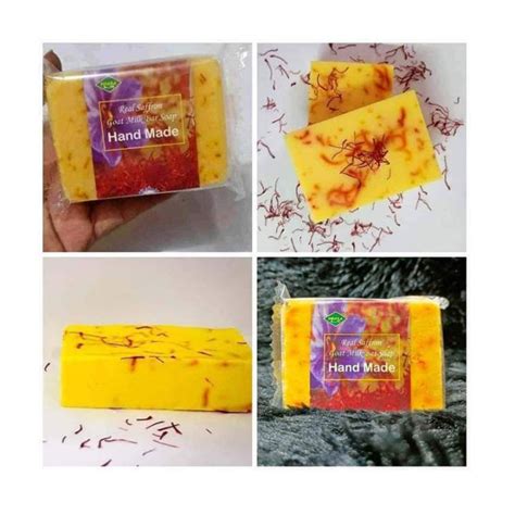 Goat Milk Saffron Soap 100 Gm Bd