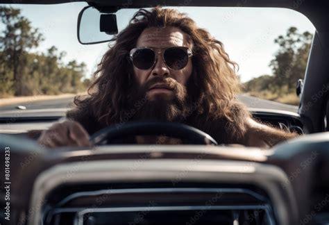 Caveman 3d New Drives Car Three Dimensional Vehicle Motor Drive Road