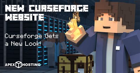 New CurseForge Website Apex Hosting
